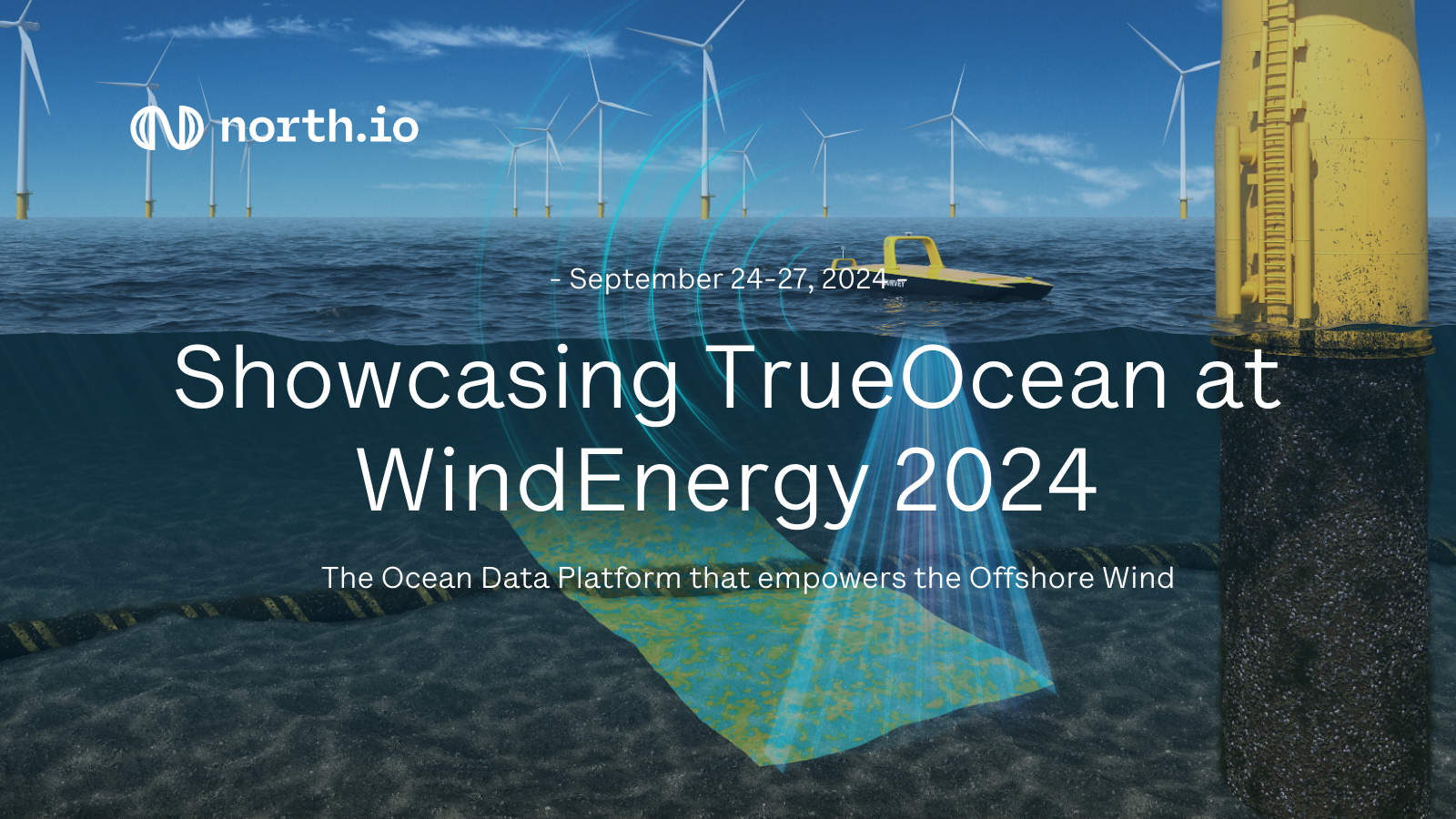 Showcasing TrueOcean at WindEnergy 2024